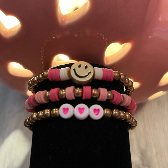 Jewelry | Preppy Bracelet Set | Poshmark